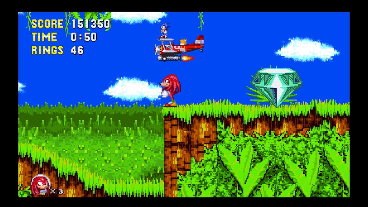 Sonic Triple Trouble "16-Bit": Angel Island Zone [1080 HD] - YouTube