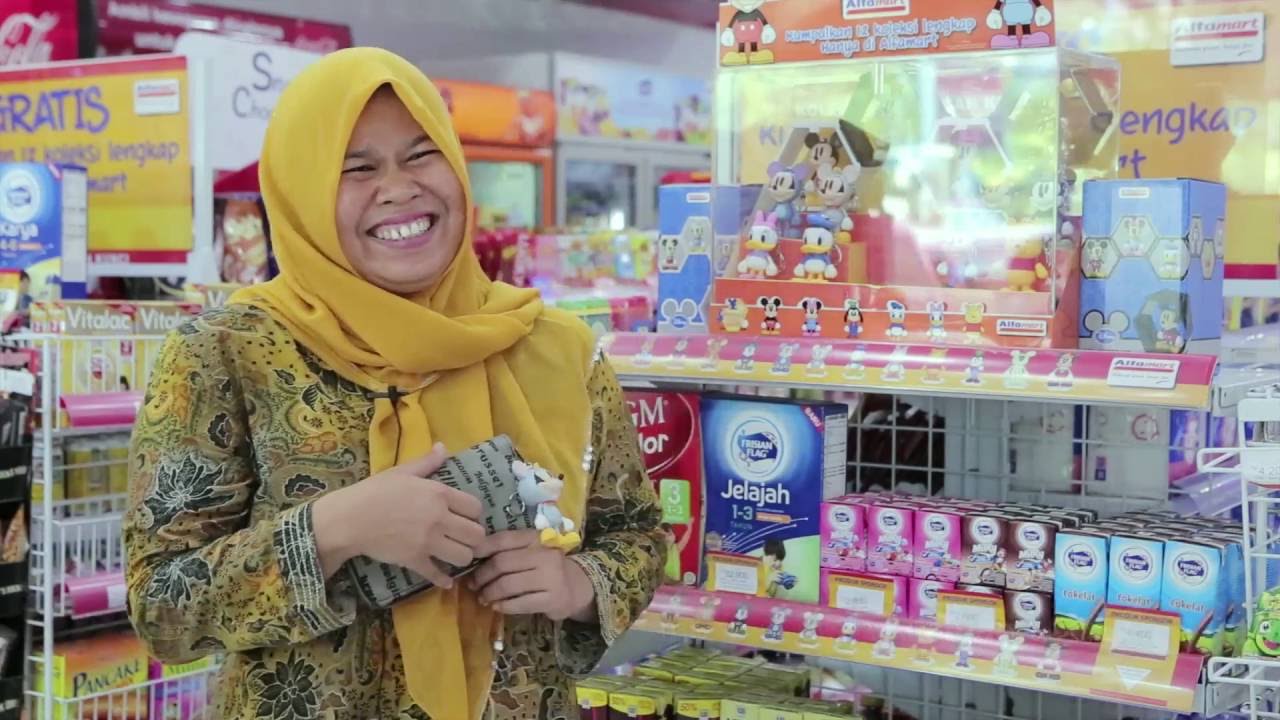 Alfamart Mickey Mouse & Disney Friends Loyalty Program - YouTube