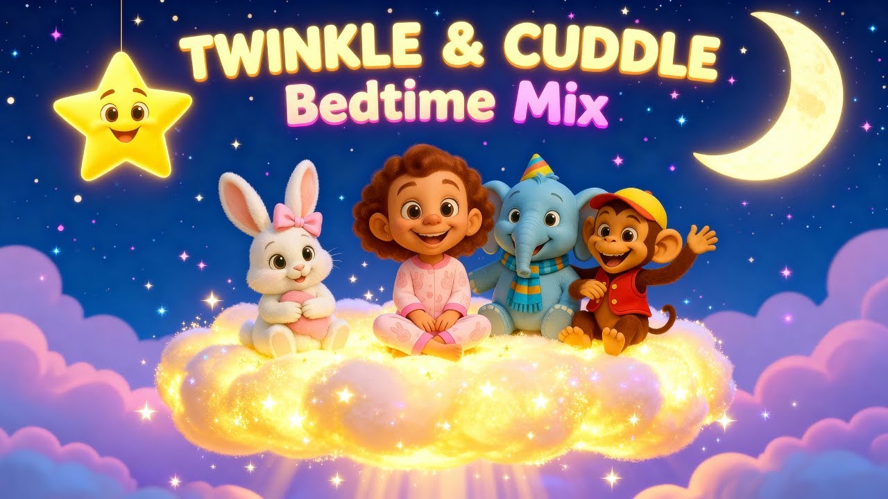 Twinkle Little Star + Dreamland Cuddle | Bedtime Lullaby for Kids ...