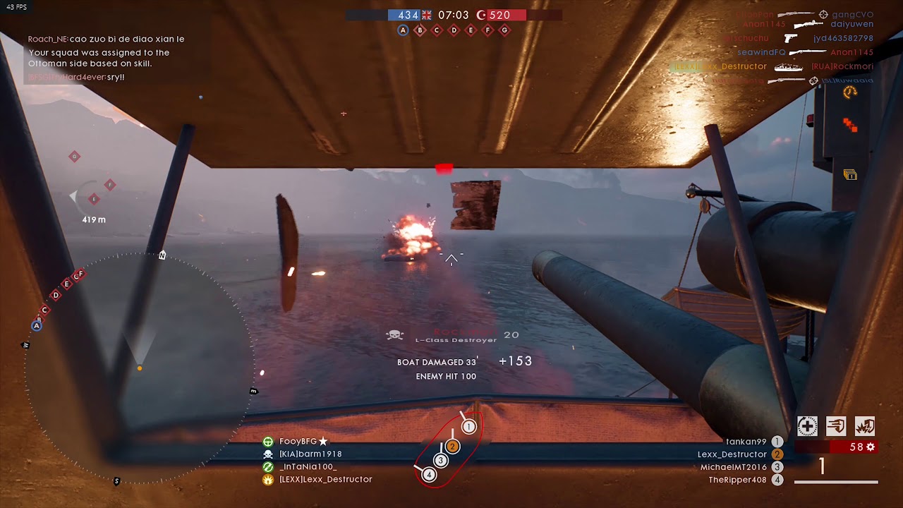 Battlefield 1 L-Class Destroyer: Turning Tides Naval War At Cape Helles ...