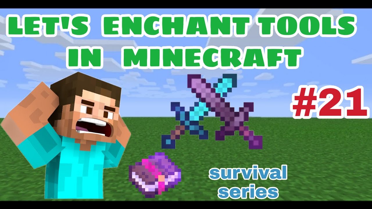LET'S ENCHANT TOOLS IN MINECRAFT | SURVIVAL SERIES #21 | Gaming Bois ...