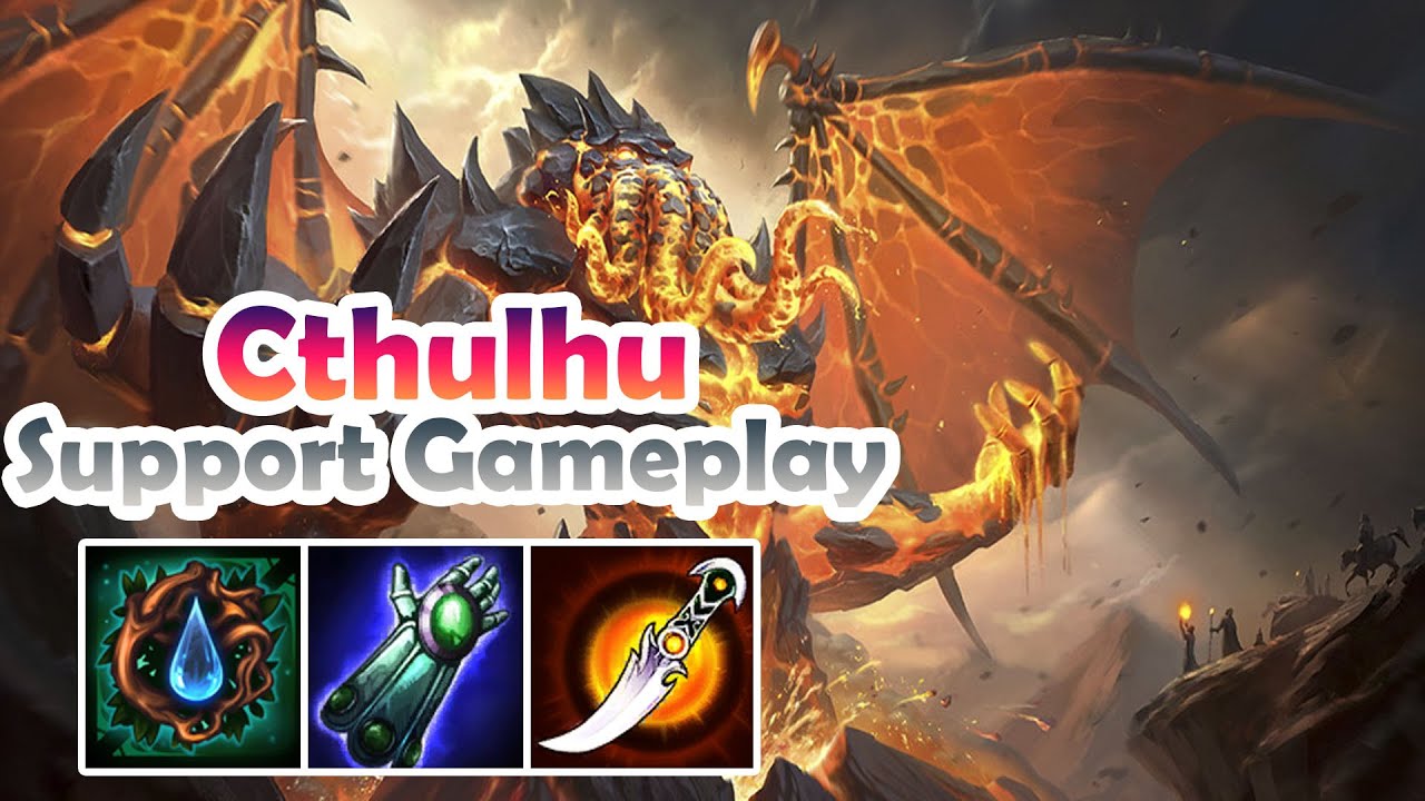 CTHULUHU SUPPORT IS SO MUCH FUN! | Cthulhu Support | (SMITE) Conquest ...
