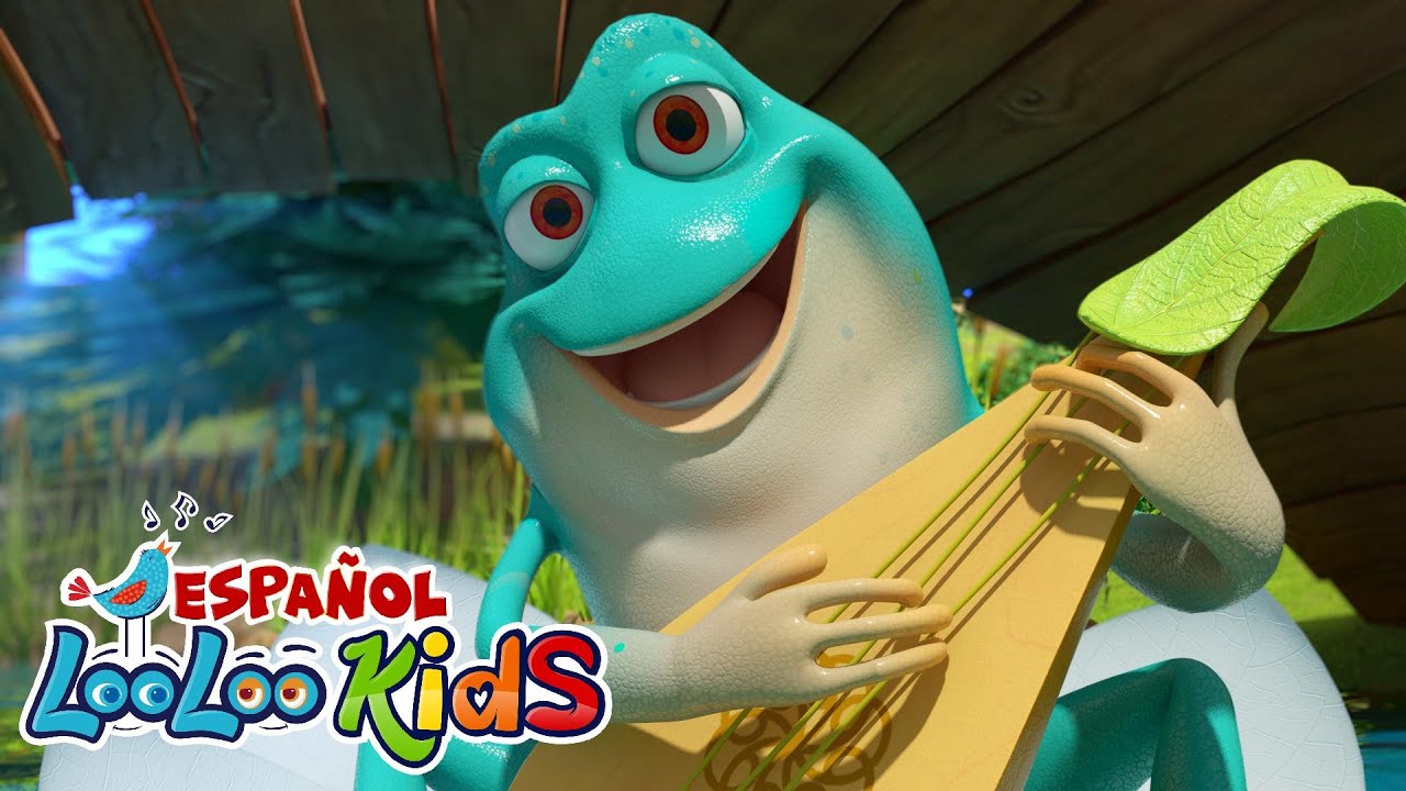 Croac, Croac 💧 La Canción de las Ranas 🐸🎶 | LooLoo Kids Español 4k ...