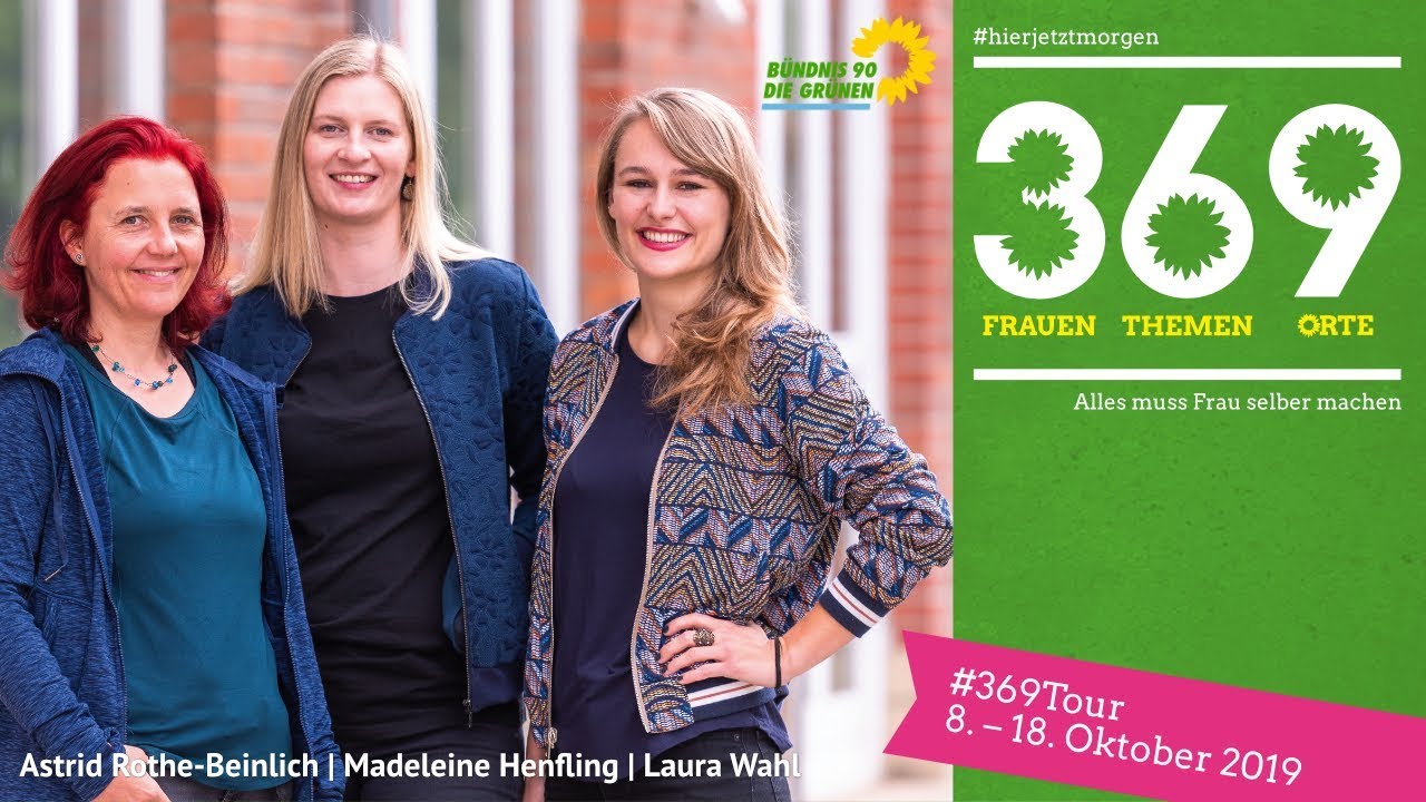 #369Tour mit Astrid Rothe Beinlich, Madeleine Henfling und Laura Wahl ...