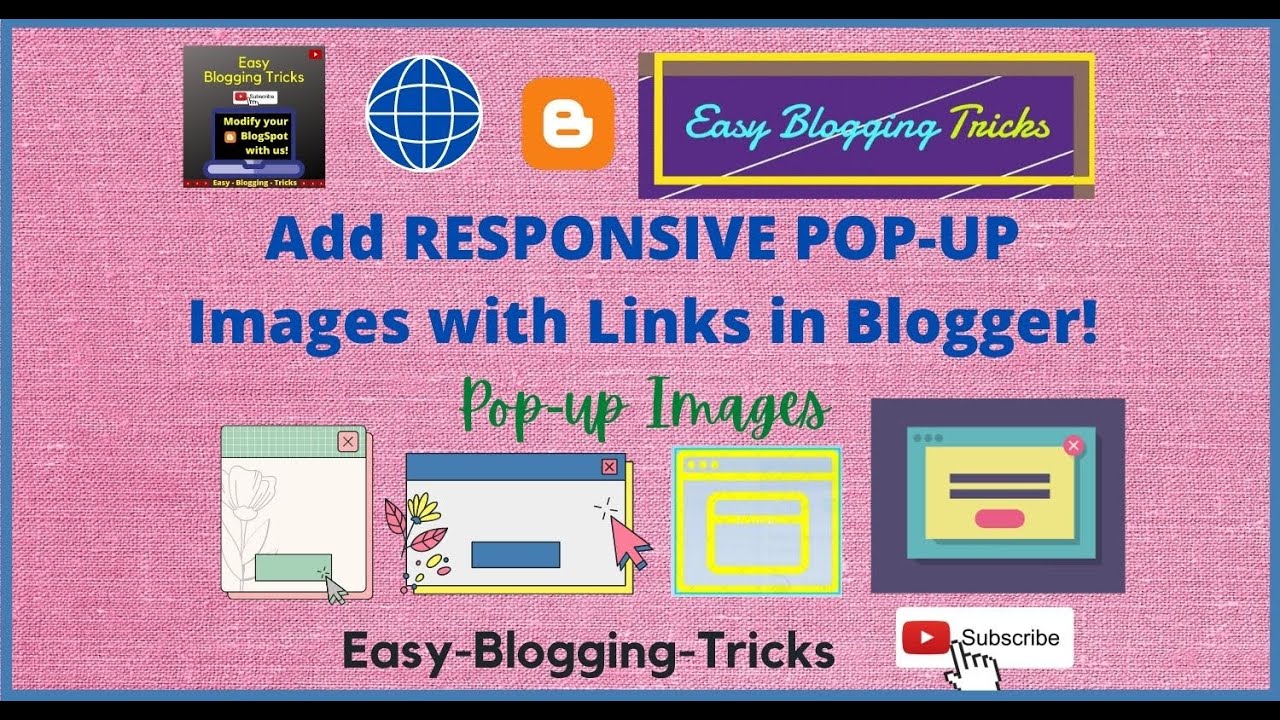 How To Add Responsive POP UP Image In Blogger With Links Help Video how-to-add-responsive-pop-up-image-in-blogger-with-links-help-video