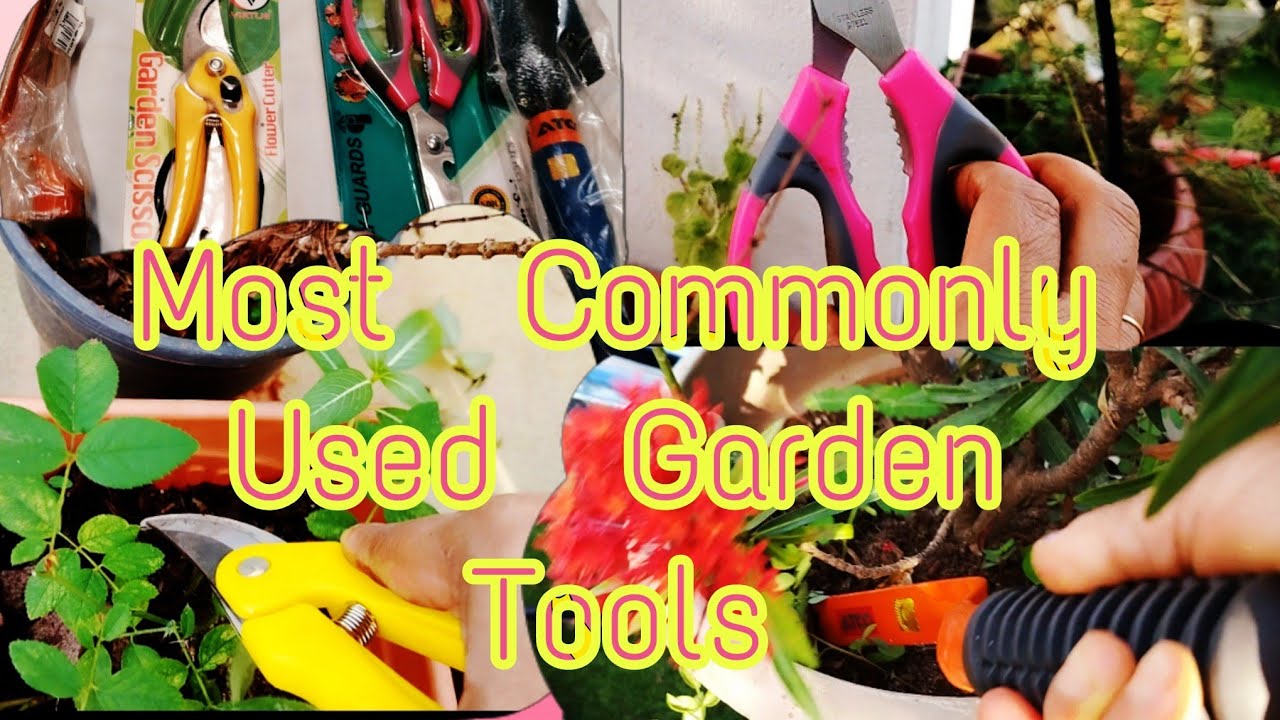 Most Commonly Used Garden Tools#gardentools#gardening#viral - YouTube