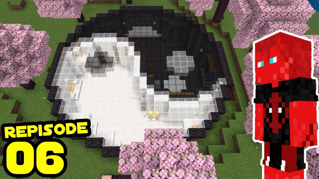 I Built A Yin And Yang Minecraft Starter Base | Rep 6 | Craftmine SMP ...