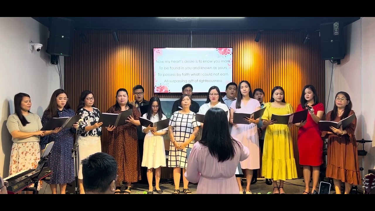 Knowing You Jesus — BBCDE Choir Ensemble - YouTube