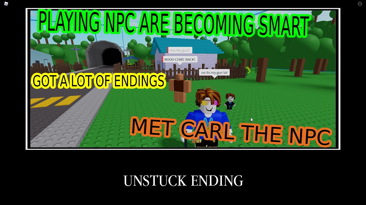 Playing ROBLOX NPCs are becoming smart! By GroovyDominoes52 - YouTube