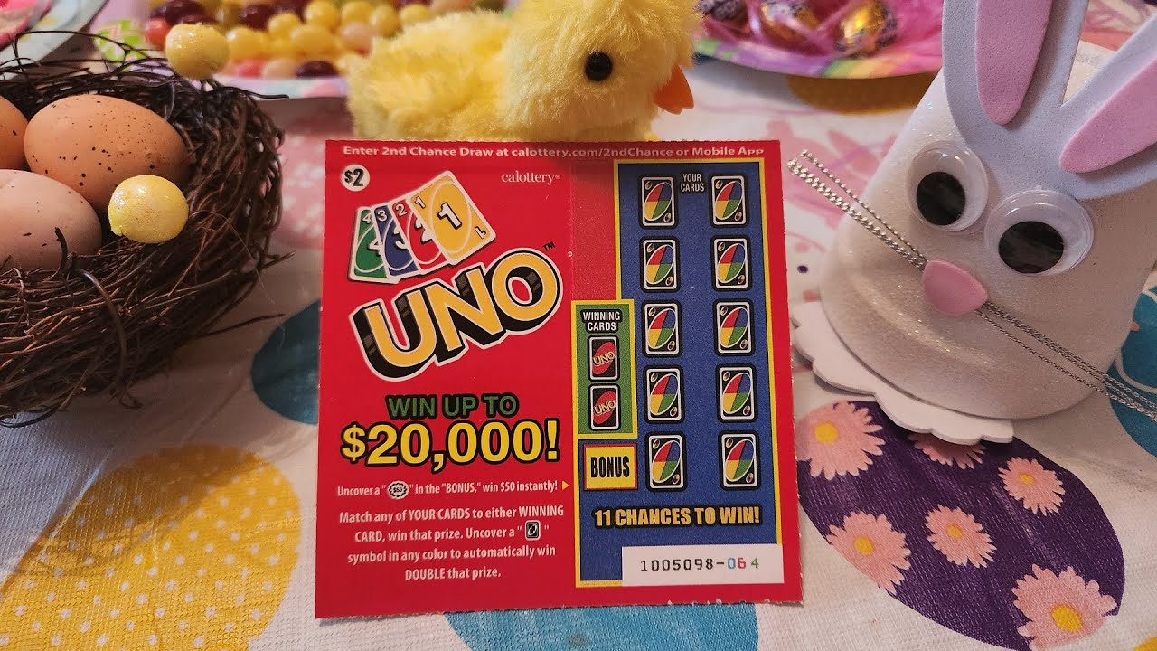 $2 UNO Scratcher - YouTube