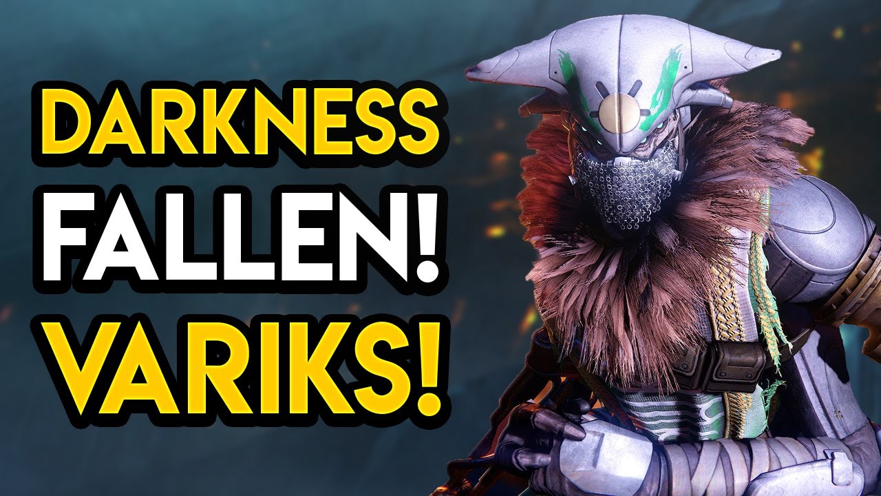 Destiny 2 - DARKNESS FALLEN! Eramis, Variks, More! - YouTube