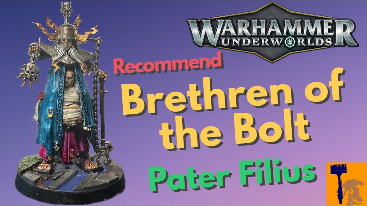 Painting Pater Filius: Brethren of the Bolt Leader | Warhammer ...