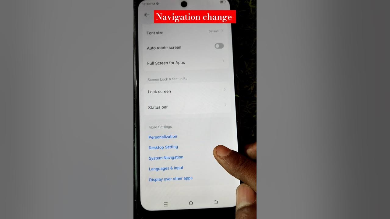 How to change navigation bar techno spark go 1 | all smartphone tecno navigation change #shorts ...