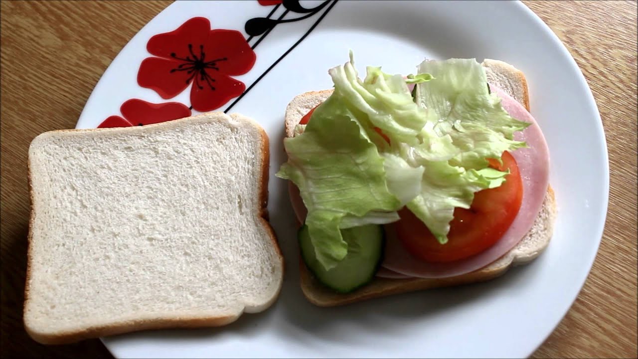 Howto: Make Quick & Delicious Ham Sandwich at Home! - YouTube