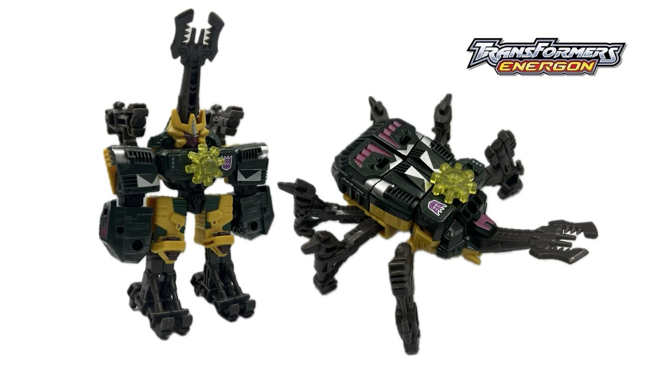 Insecticon | Transformers Energon Toy 2004 (Energon Class) クロムホーン - YouTube