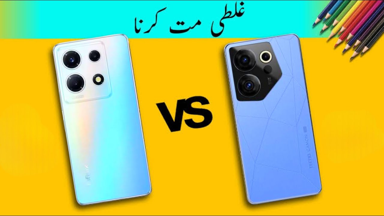 Infinix Note 30 Vip vs Tecno Camon 20 Premier Comparison in PK- Camon ...