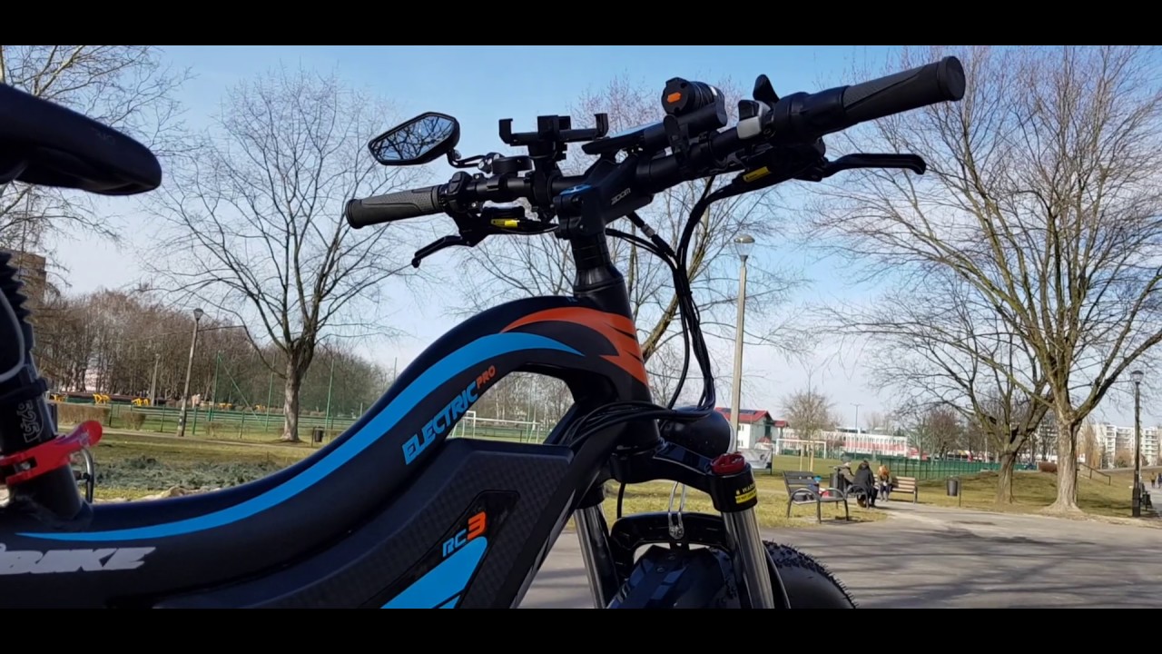 Ezbike electric pro E-bike 750W - YouTube