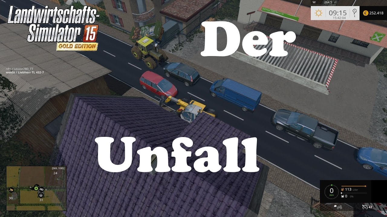 LS15 Saerbeck #015 Der Unfall - YouTube