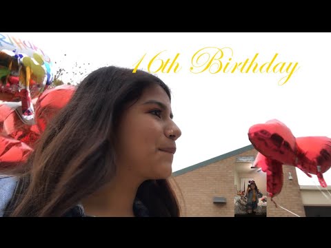 Birthday vlog ️/FINALLY 16 🌹 - YouTube