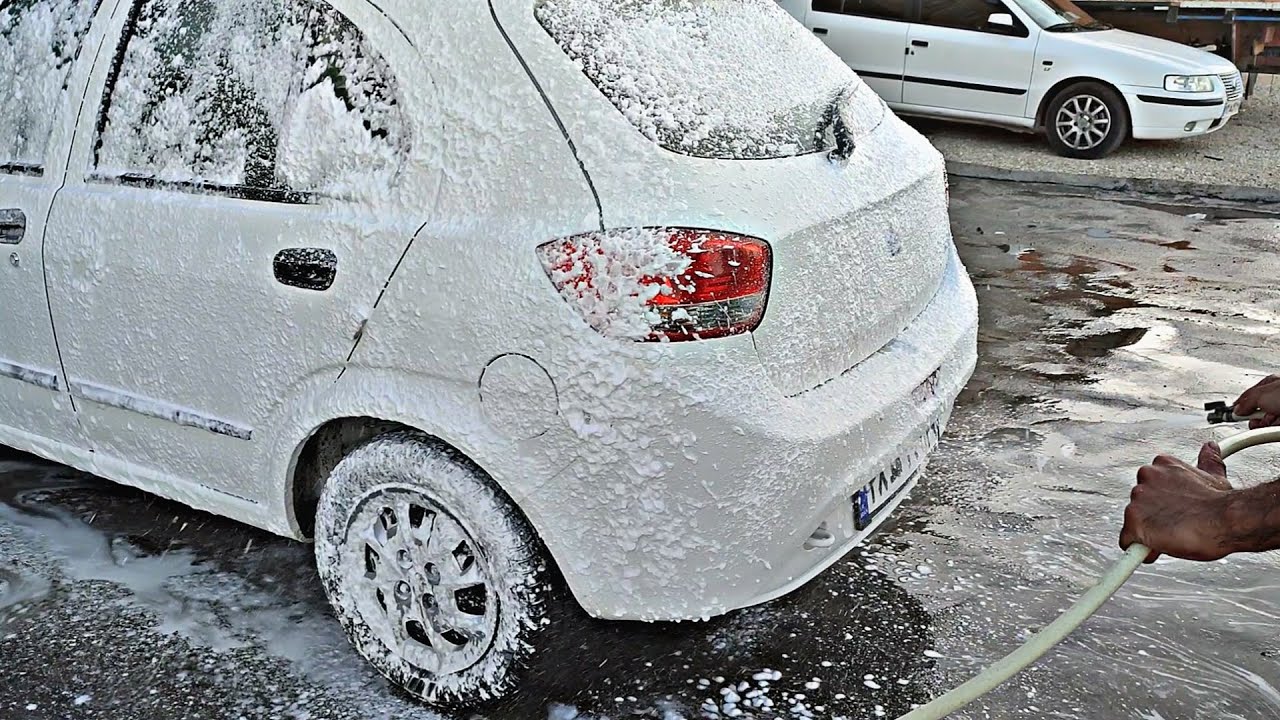 Deep Cleaning Dirty TIBA 2 Foam Wash - Exterior Auto Detailing - Car ...