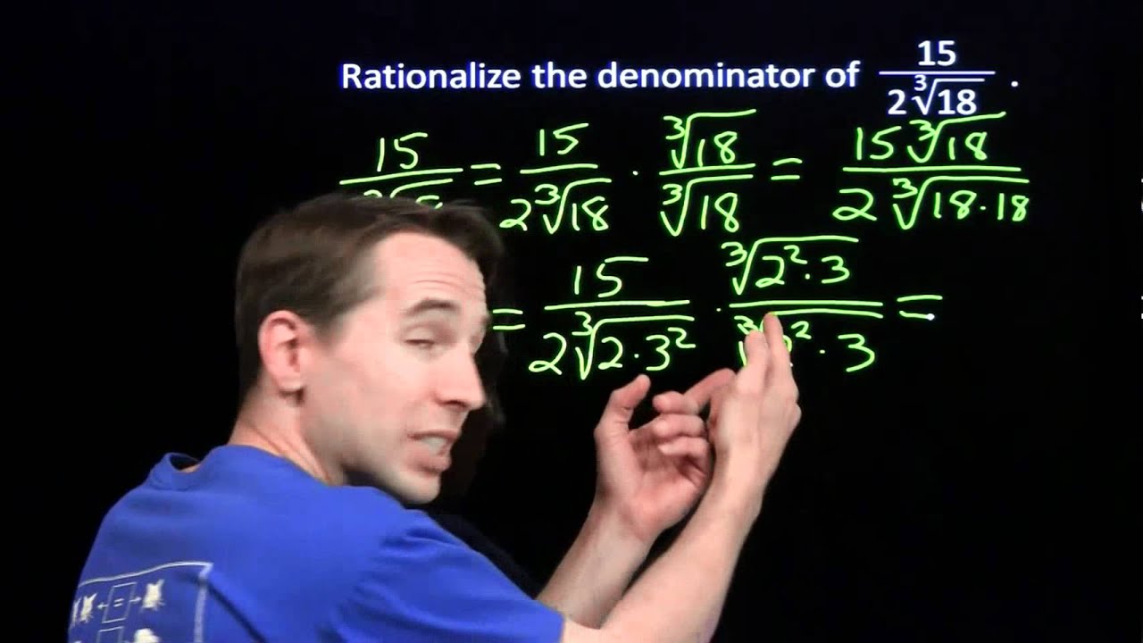 Art of Problem Solving: Rationalizing Denominators Part 1 - YouTube