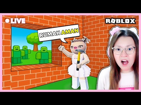 MEMBANGUN RUMAH MONSTER ANTI KEINYOT ?!! [BUILD AND SURVIVE ROBLOX INDONESIA]