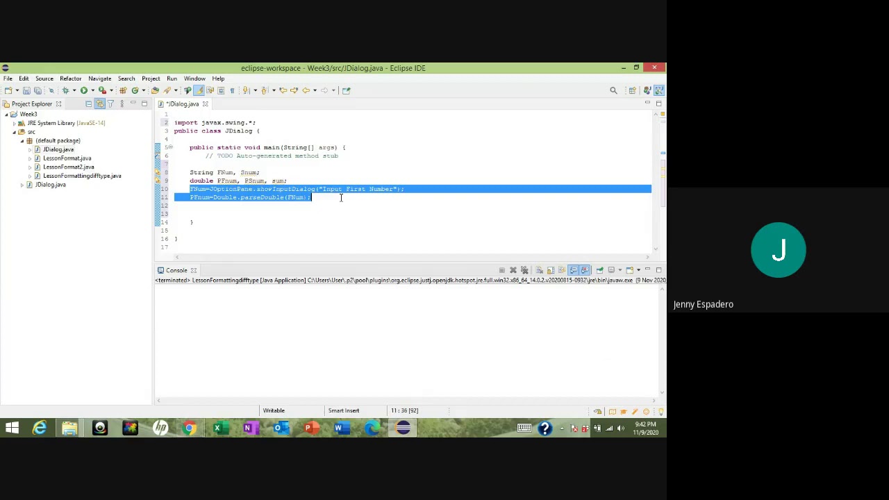 Using Joptionpane Showinputdialog To Accept Users Input Youtube