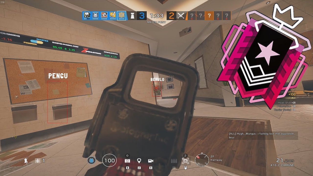 "Cheating" In Champion Ranked - Rainbow Six Siege - YouTube