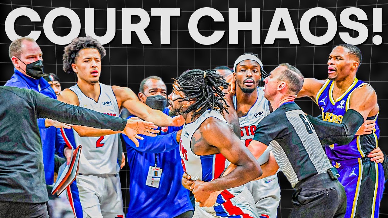 The Most SAVAGE NBA Fights of All Time - YouTube