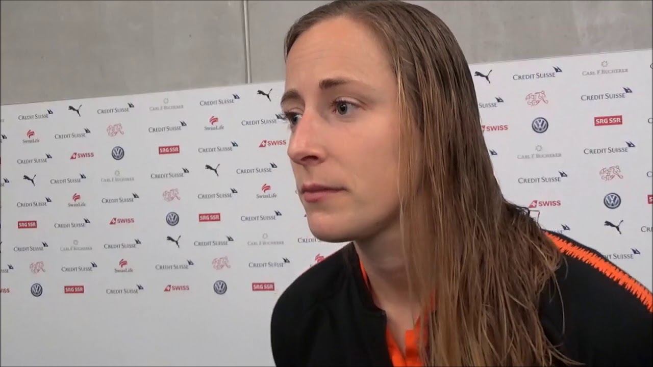 20181113 Interview with Loes Geurts after Switzerland against ...