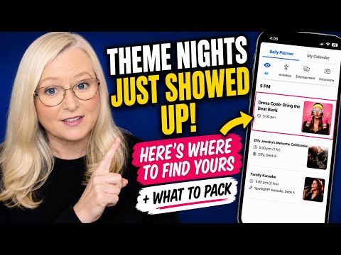 Royal Caribbean theme nights just showed up in my app… Here’s where to find yours + what to pack