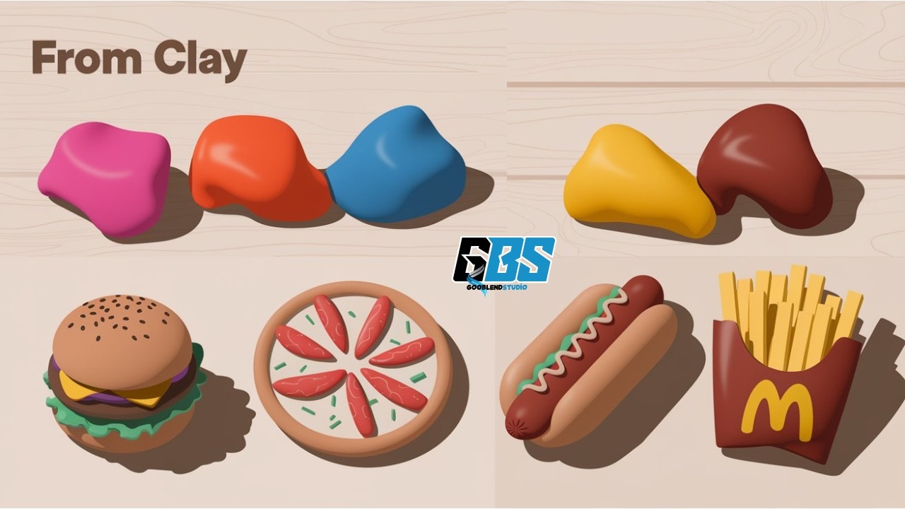 Mini Clay Food Items | How to Make Miniature Realistic Food Set with ...
