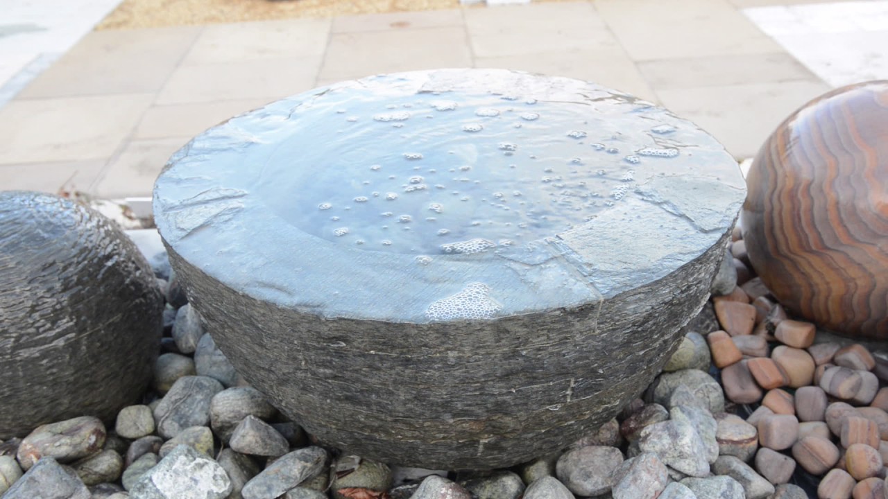 Foras Water Feature: Pure Slate - YouTube