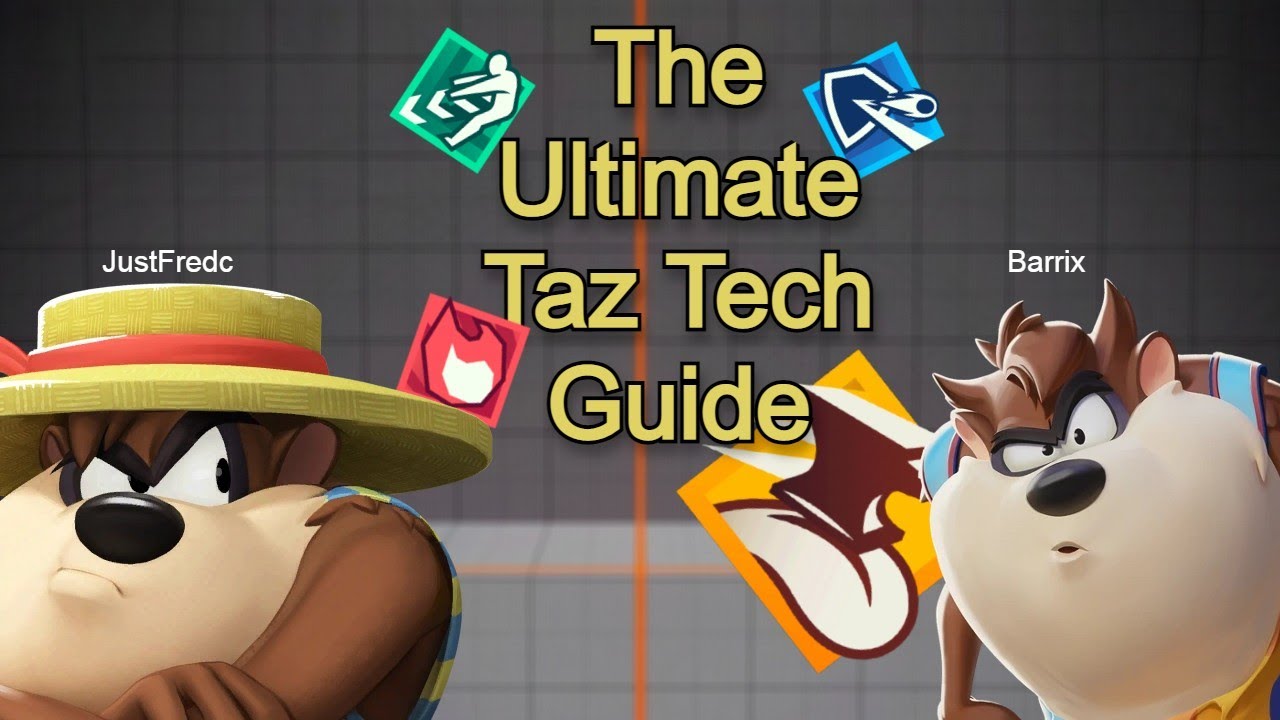 The Ultimate Taz Tech Guide for 1v1 - YouTube