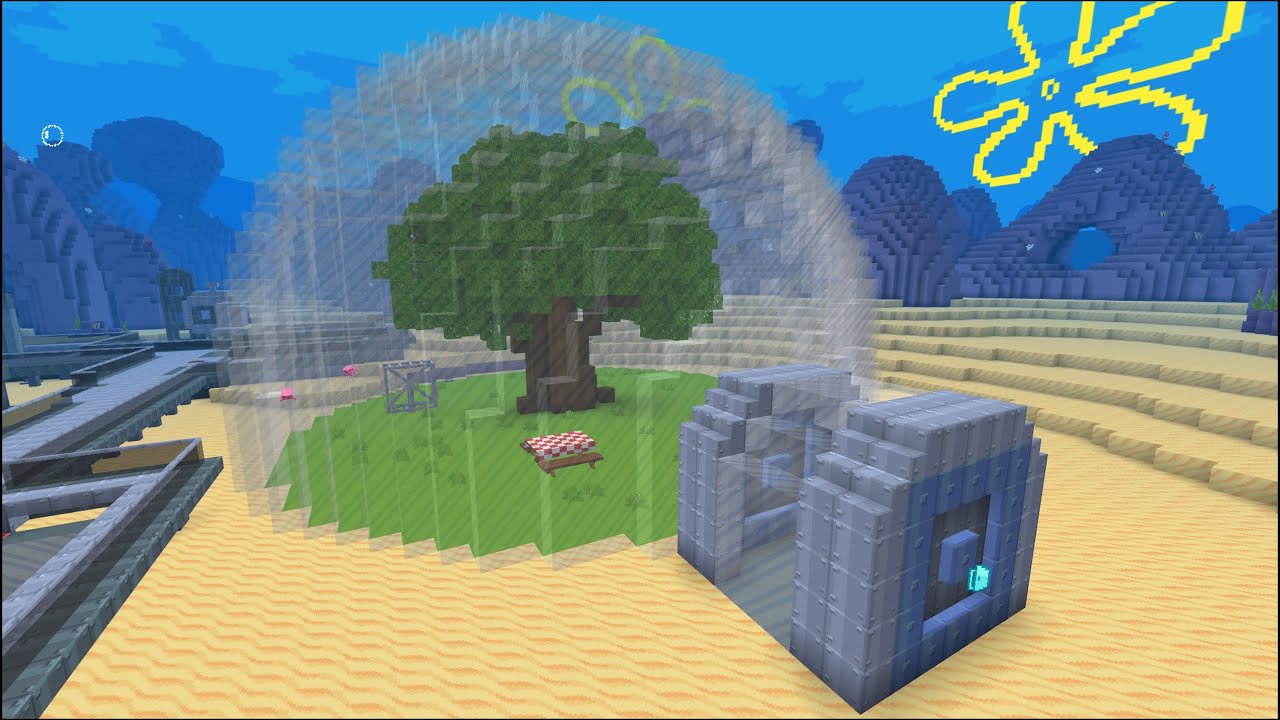 Tree Dome... (S2) (EP 1) The SpongeBob And Patrick Show (Minecraft ...