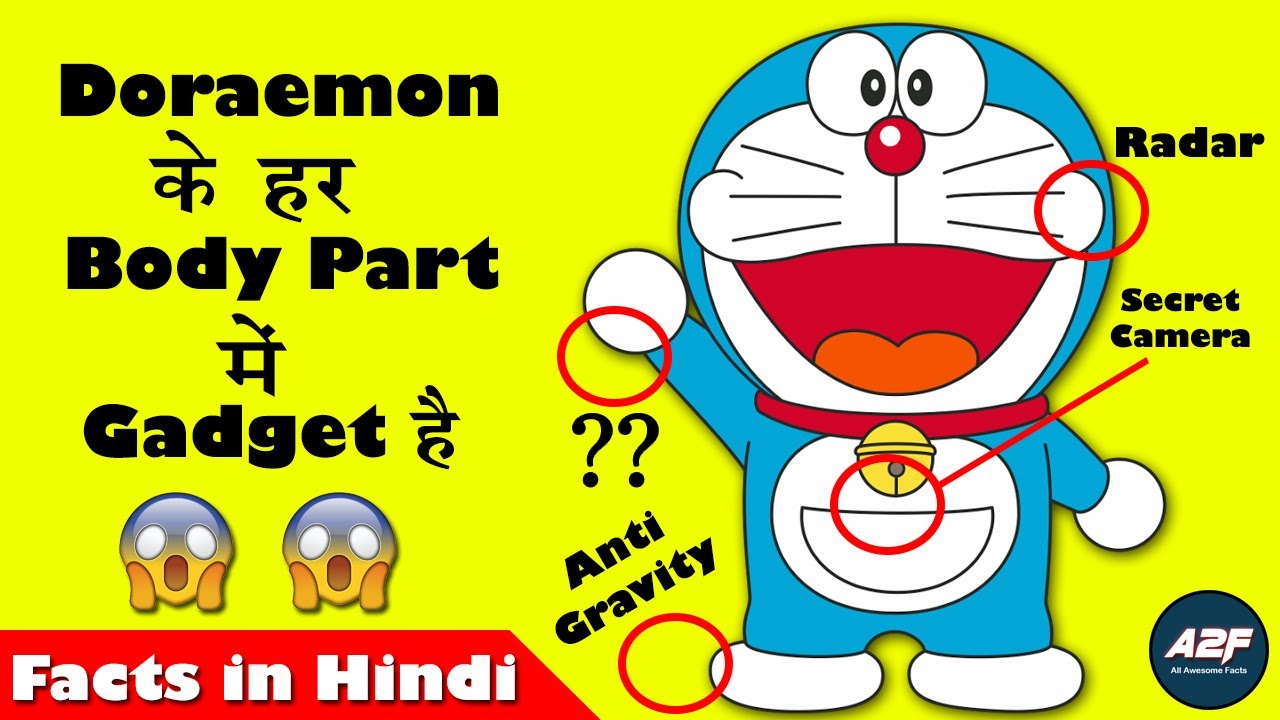 Facts about Body of Doraemon in hindi | Doraemon facts in hindi - 2 ...