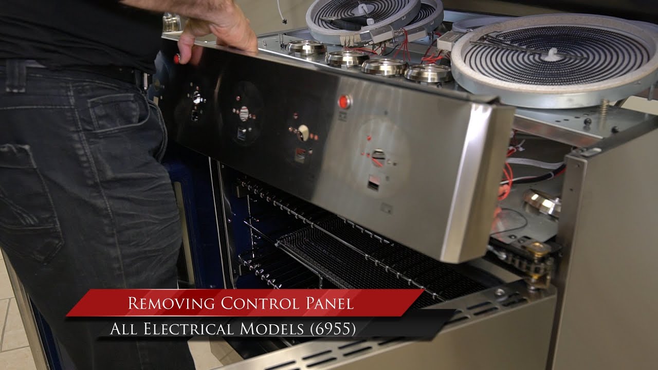 Forno: Removing Control Panel (FFSEL6955-30, FFSEL6955-36) - YouTube