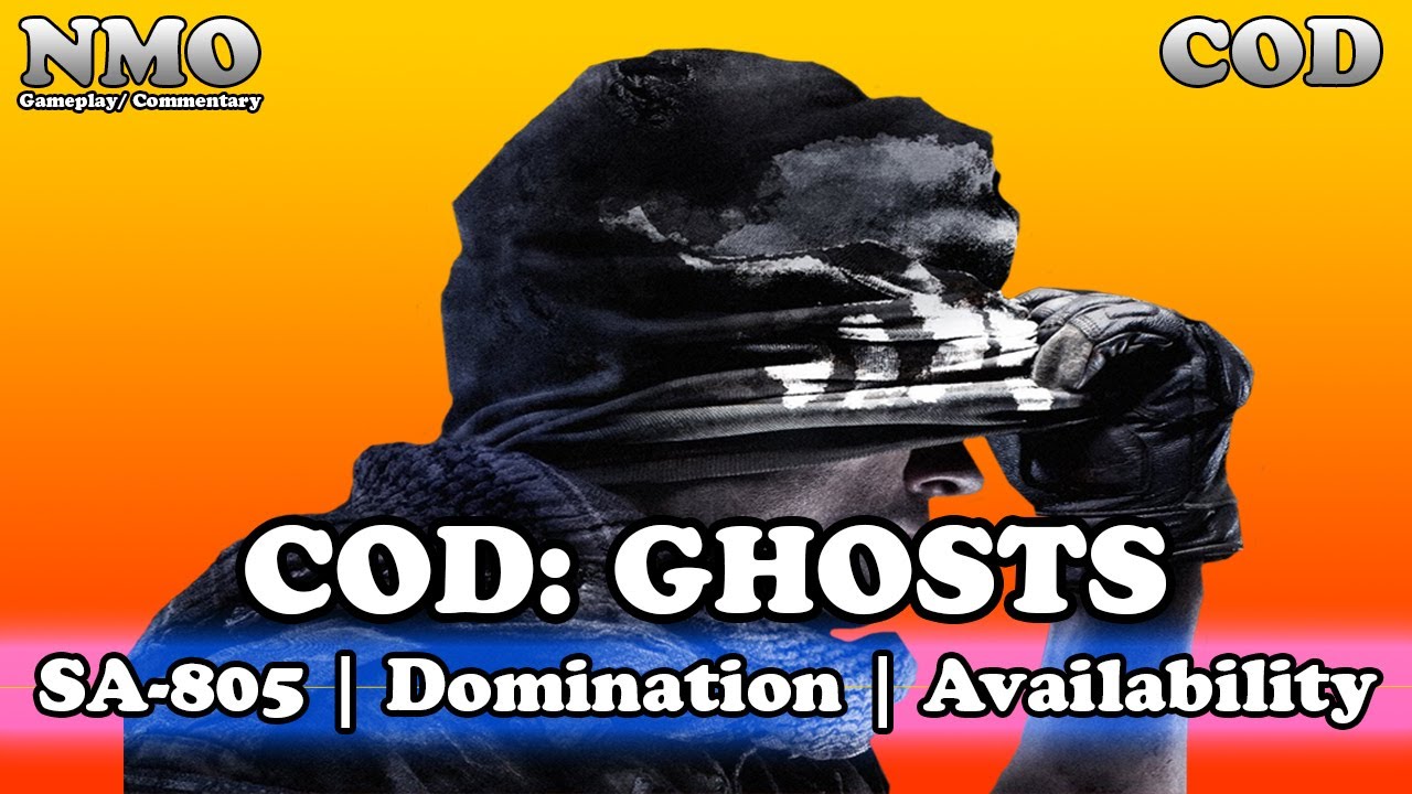 COD: Ghosts - SA-805 Assault Rifle || Domination || Prison Break ...