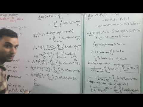 orthogonàlity of legendre equation 2 - YouTube