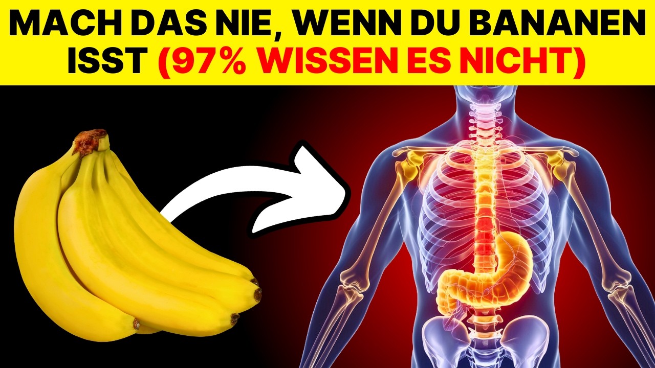 DIE BANANE WIRD ZU GIFT, wenn DU EINE DIESE 10 DINGE TUST! - YouTube
