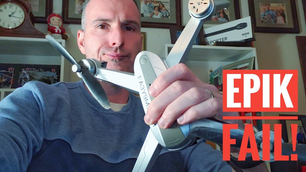 JJRC X5 Epik FAIL - What happened??? - YouTube