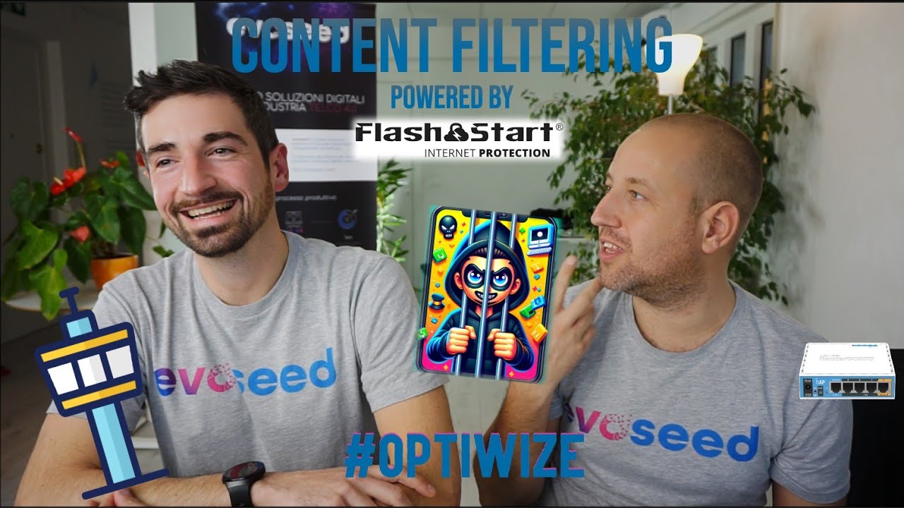 OptiWize | Naviga sicuro con l'AI-based DNS filtering di FlashStart - YouTube
