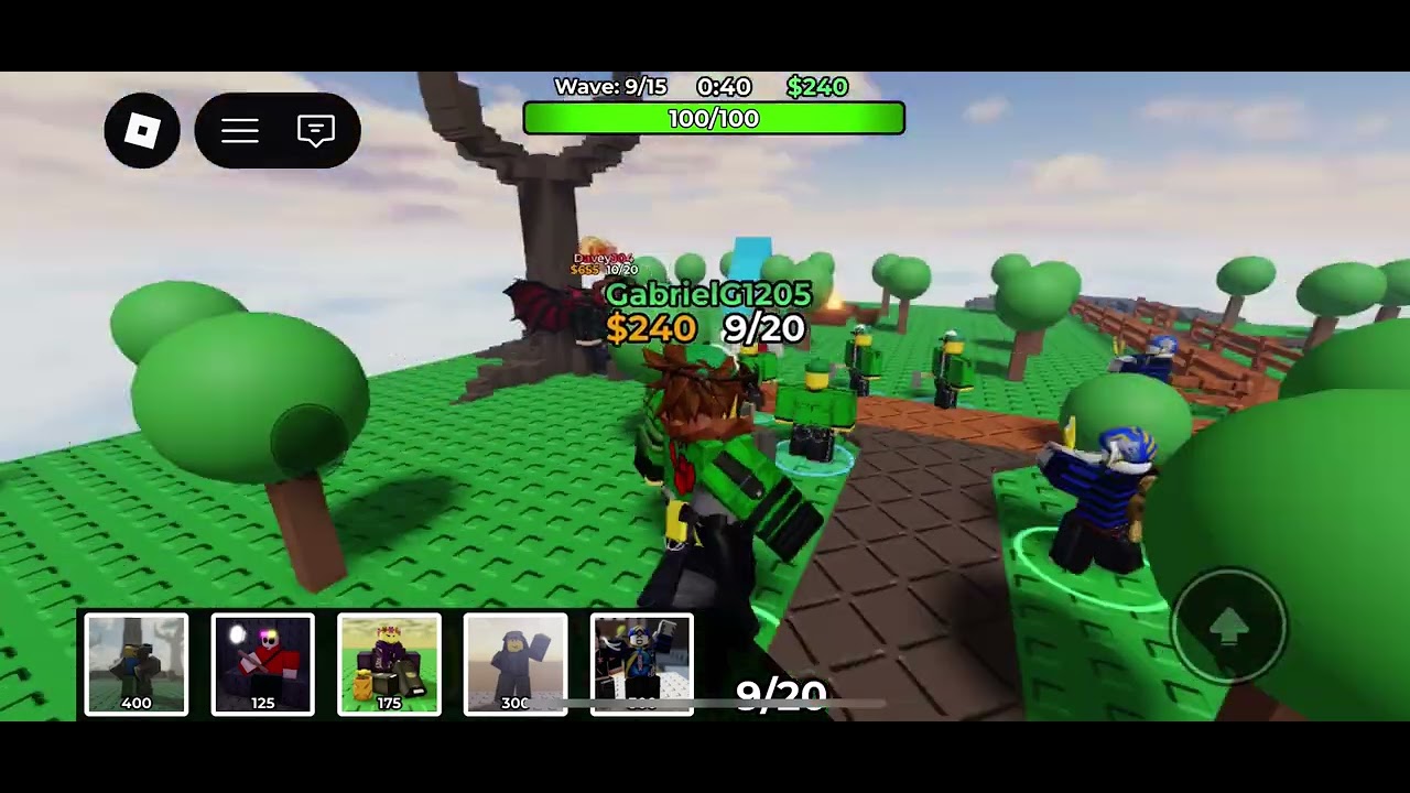 Helping a guy in ARG TOWER DEFENSE - YouTube