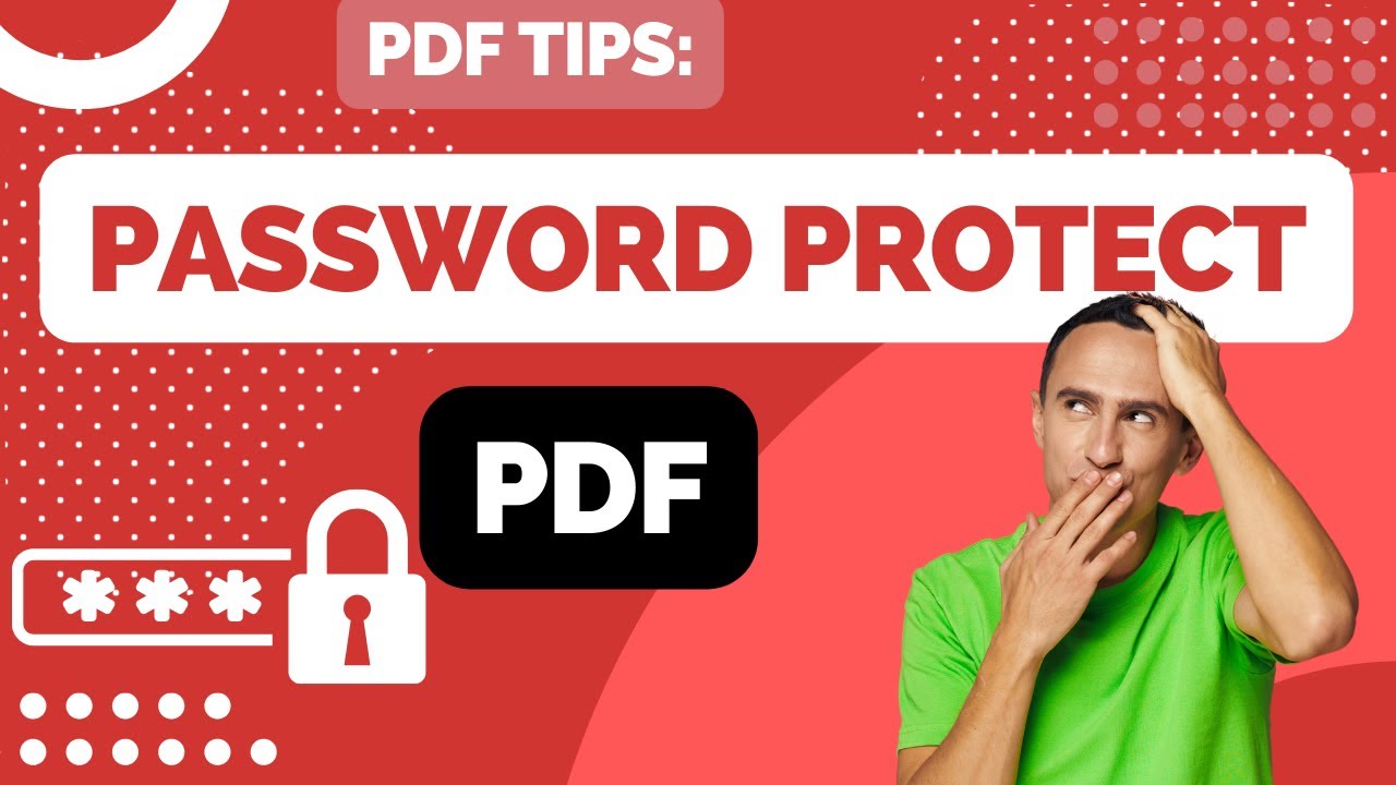 How To Password Protect PDF File YouTube How To Password Protect PDF File YouTube