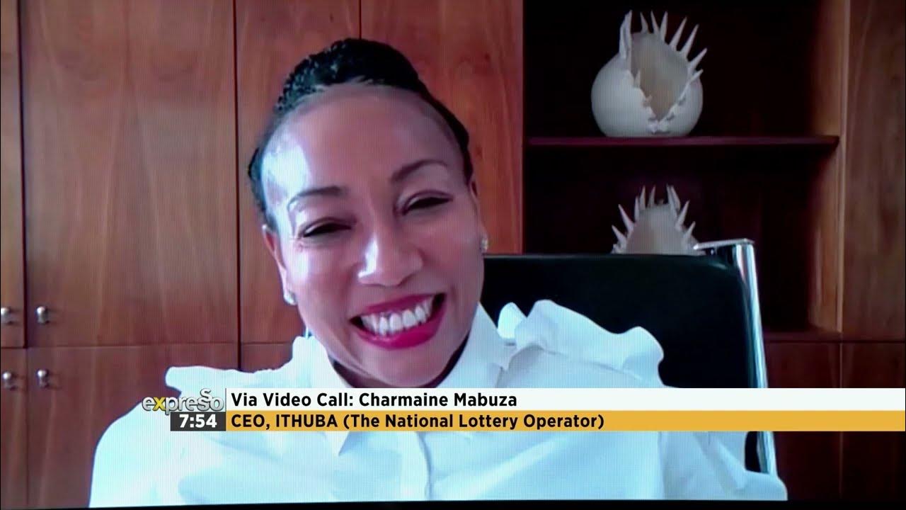 Mrs Charmaine Mabuza, the CEO of ITHUBA, the National Lottery Operator - YouTube