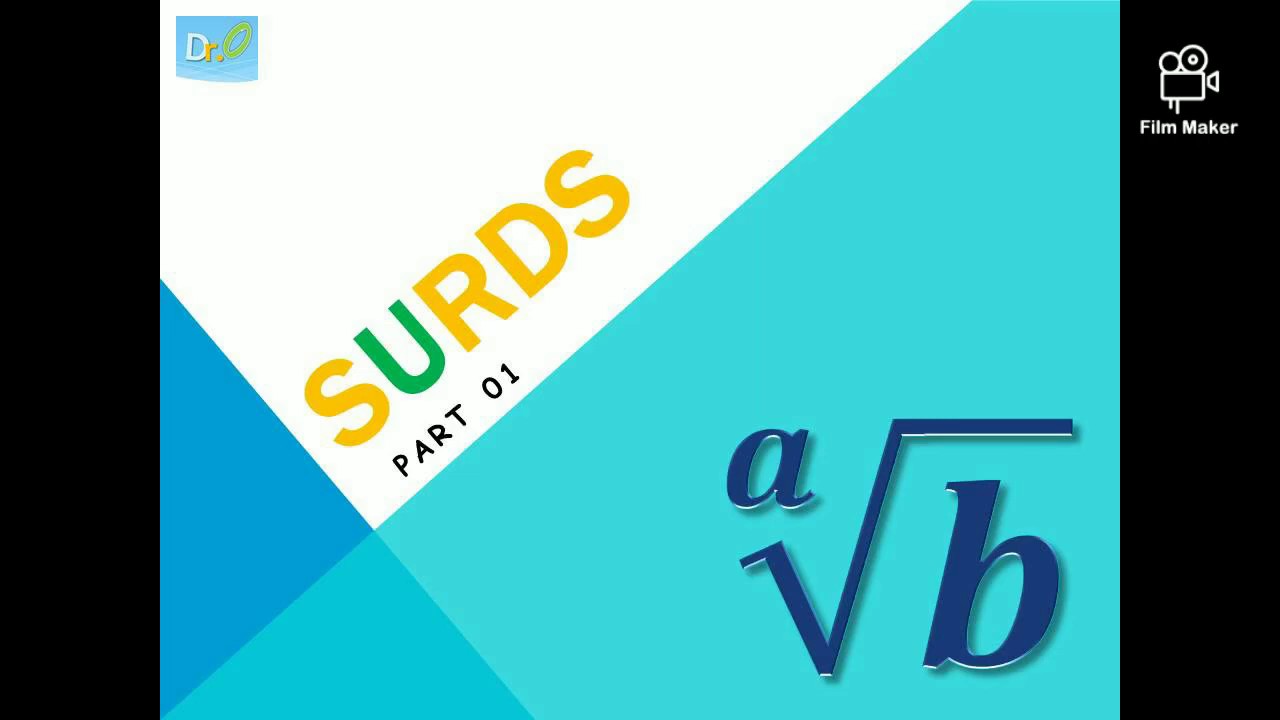 Surds for Beginners 01 - YouTube