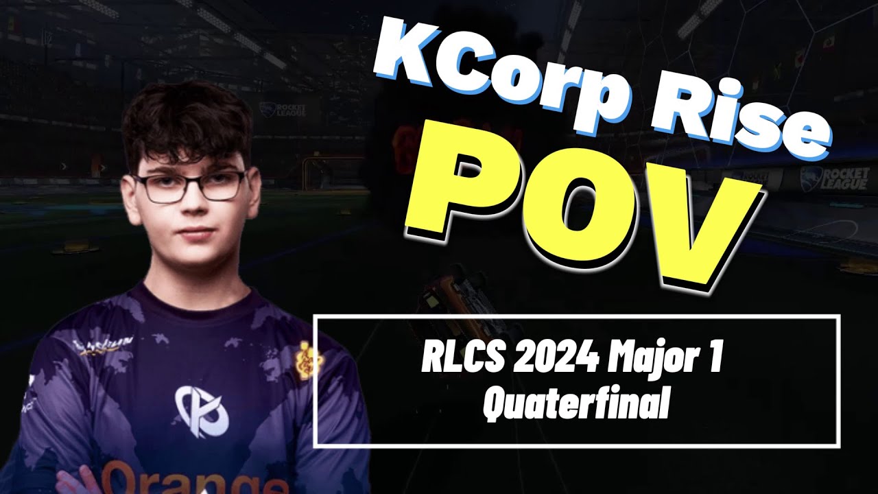 [POV VOD] KCorp.Rise vs Falcons | Quaterfinal Match | RLCS 2024 Major 1 ...