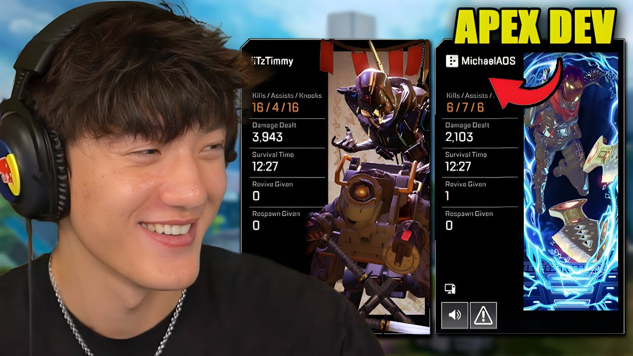 I CARRIED an Apex Legends Dev. - YouTube