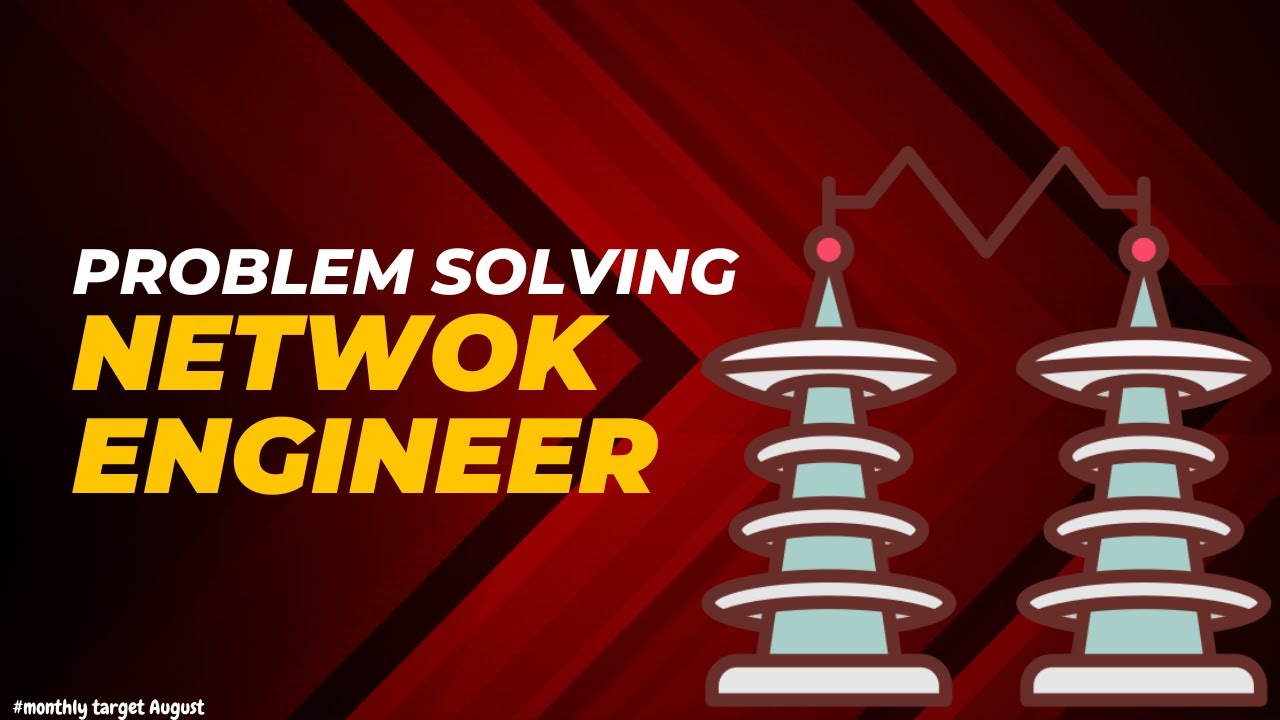 how to problem solving in network engineer - YouTube