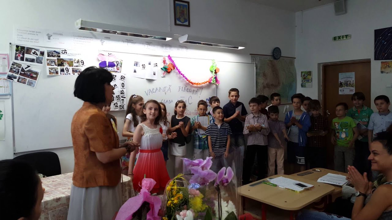 Serbare sfarsitul clasei a 3C scoala gimnaziala 142 partea 1----2160p ...